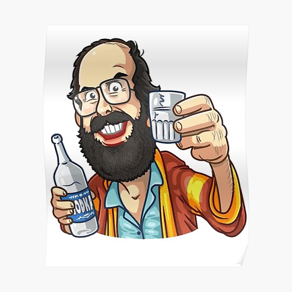 "stranger things 4 murray" Poster for Sale by DarkTime | Redbubble