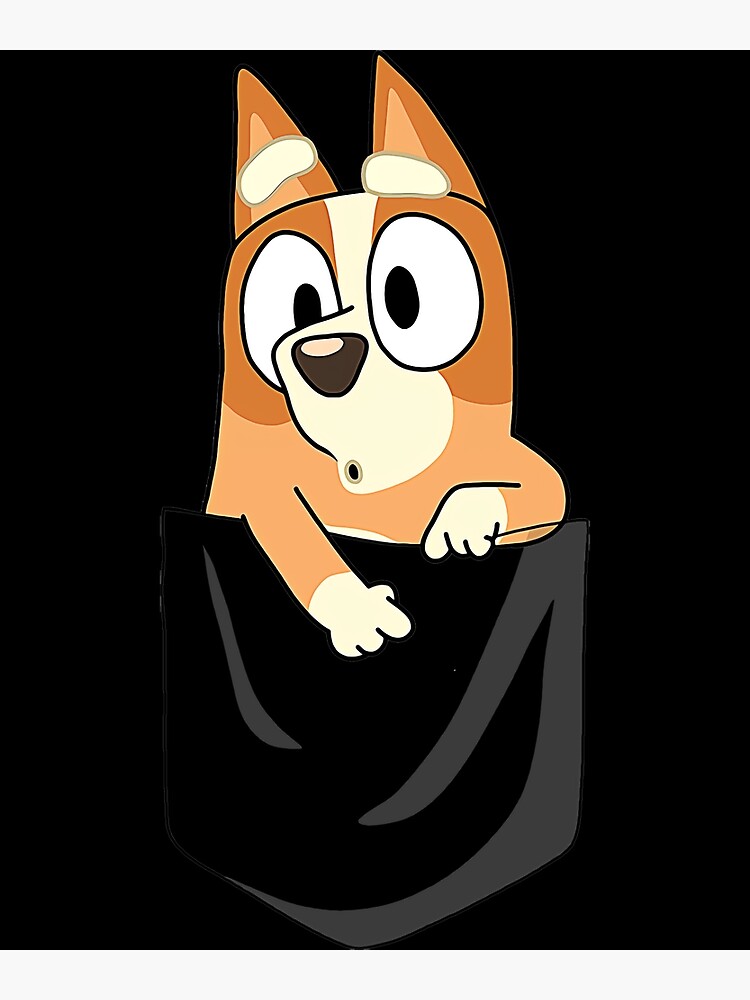 Póster «dibujos animados de bluey» de Sweetness-Shop | Redbubble