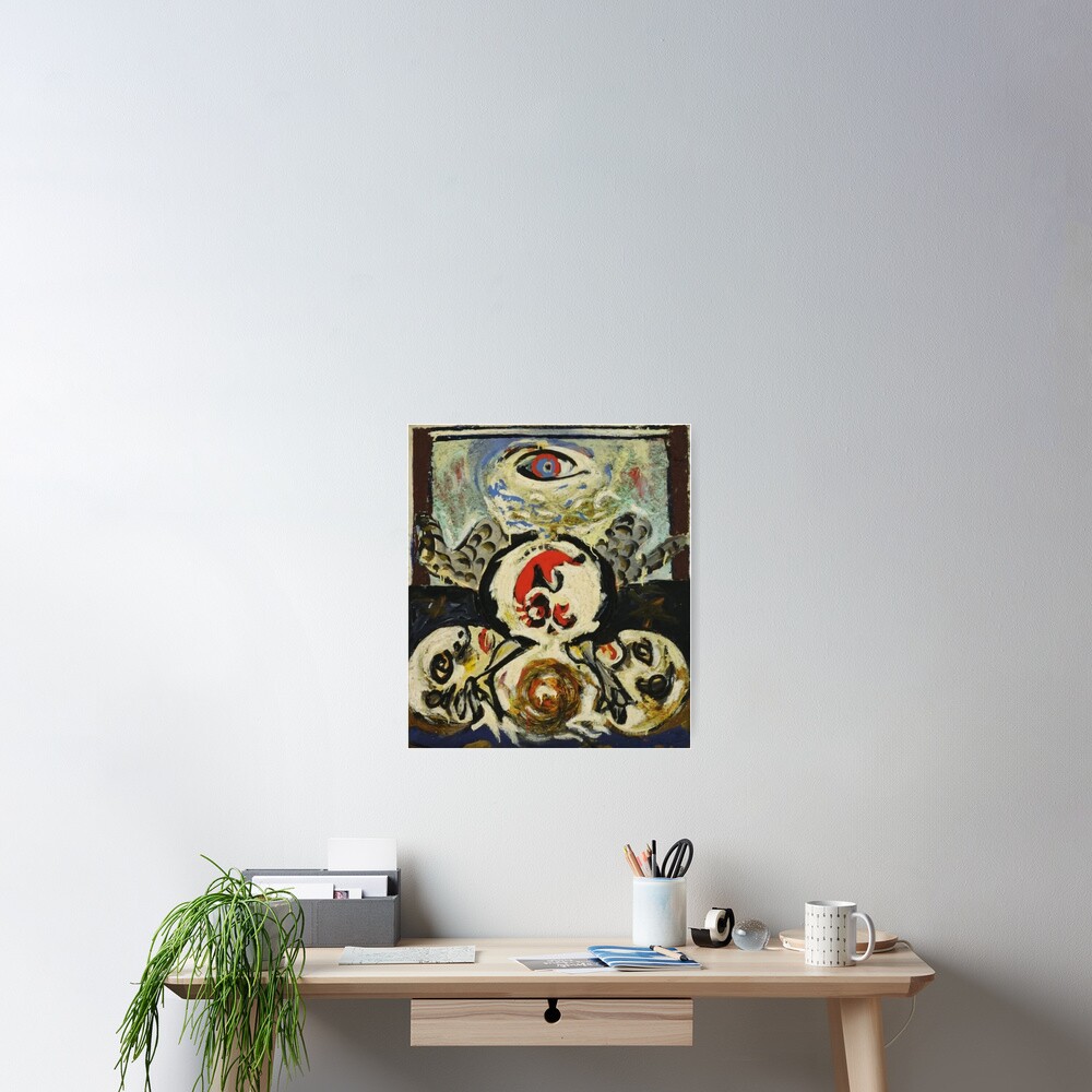 "Bird by Jackson Pollock" Poster for Sale by KKstore | Redbubble