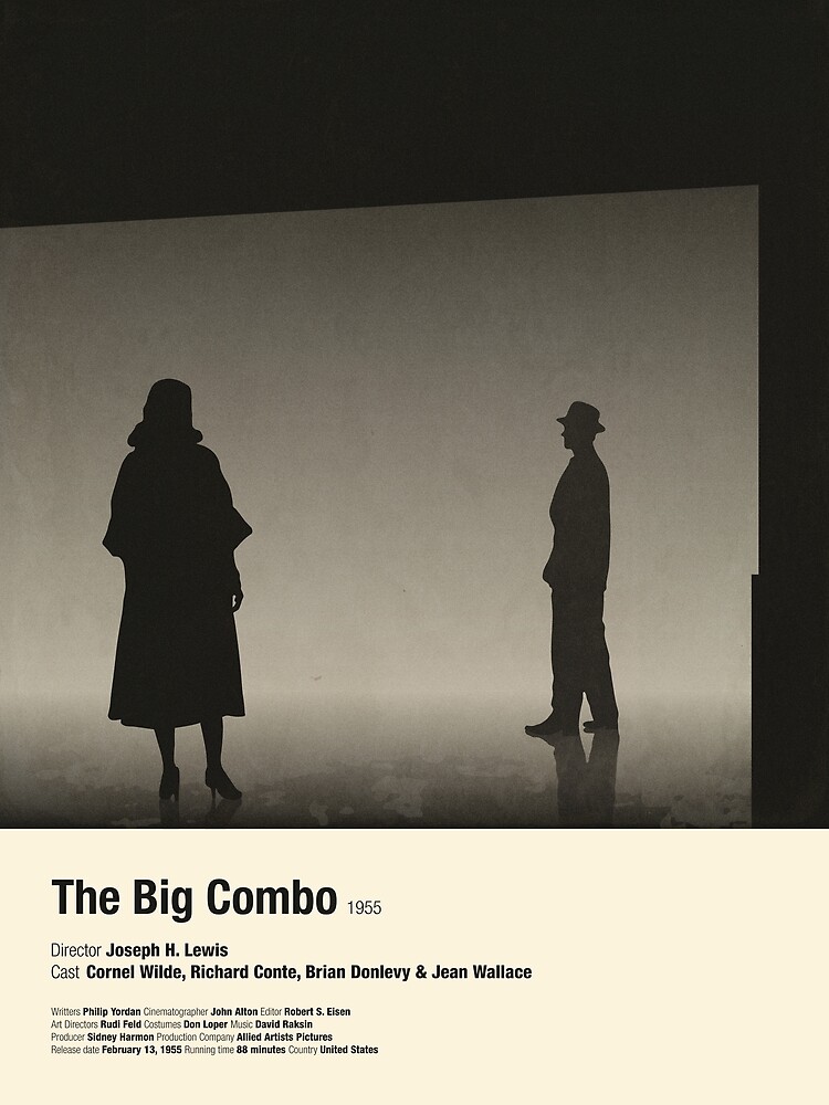 "Film Noir - The Big Combo 1955" Poster for Sale by FilmNoirWallArt ...