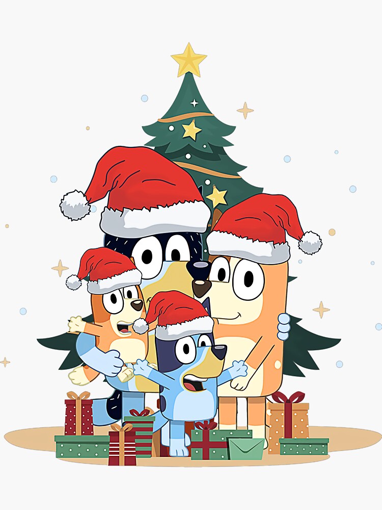 "Family Merry Christmas" Sticker for Sale by Sweetness-Shop | Redbubble