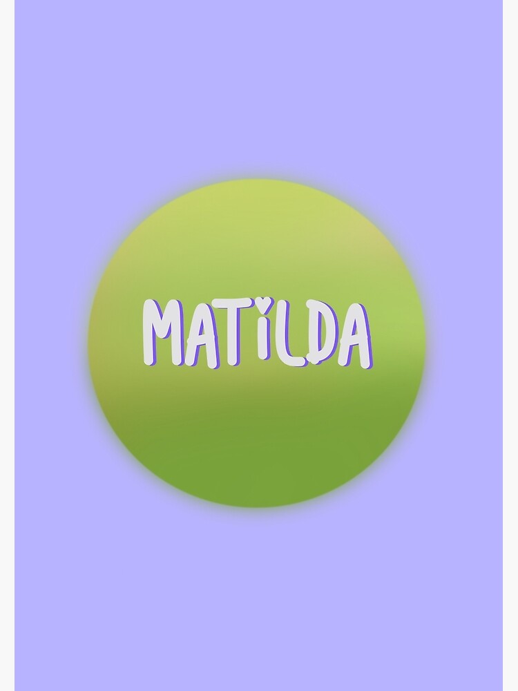 "Matilda - Harry Styles - Harry's House" Poster for Sale by ...