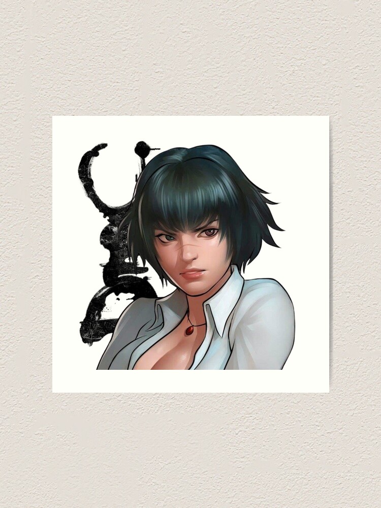 "Devil May Cry Lady Illustration" Art Print for Sale by illustratoral ...