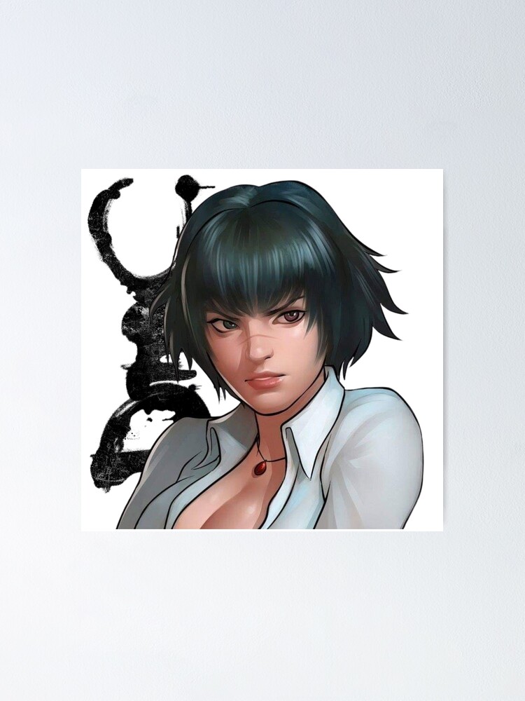 "Devil May Cry Lady Illustration" Poster for Sale by illustratoral ...