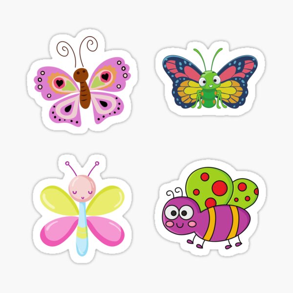"Butterfly pack " Sticker for Sale by sweary12 | Redbubble