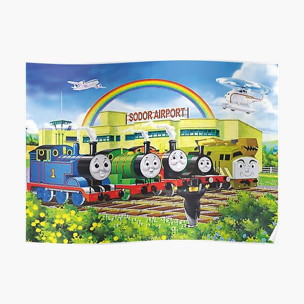 "SODOR AIRPORT" Poster for Sale by PorterEllingson | Redbubble