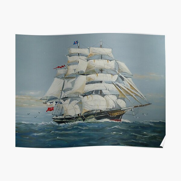 "Cutty Sark" Poster for Sale by LesCowleArt | Redbubble