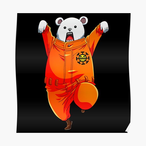 " One Piece Bepo" Poster for Sale by Elyonkoo | Redbubble