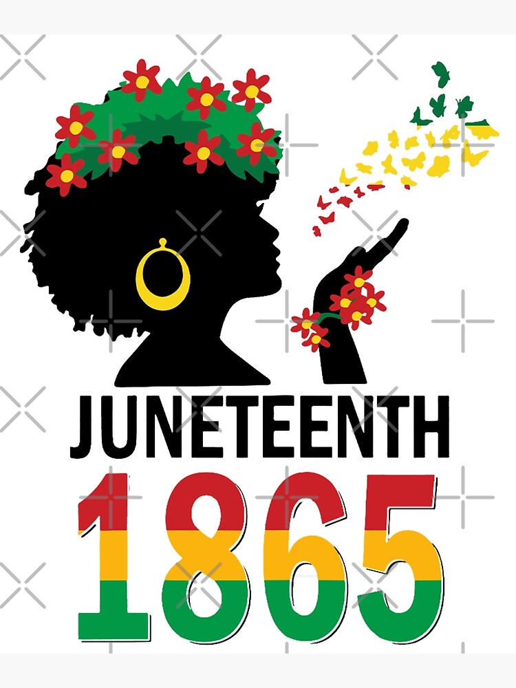 " Juneteenth Celebrate Freedom June 19th Black History 1865" Poster for ...