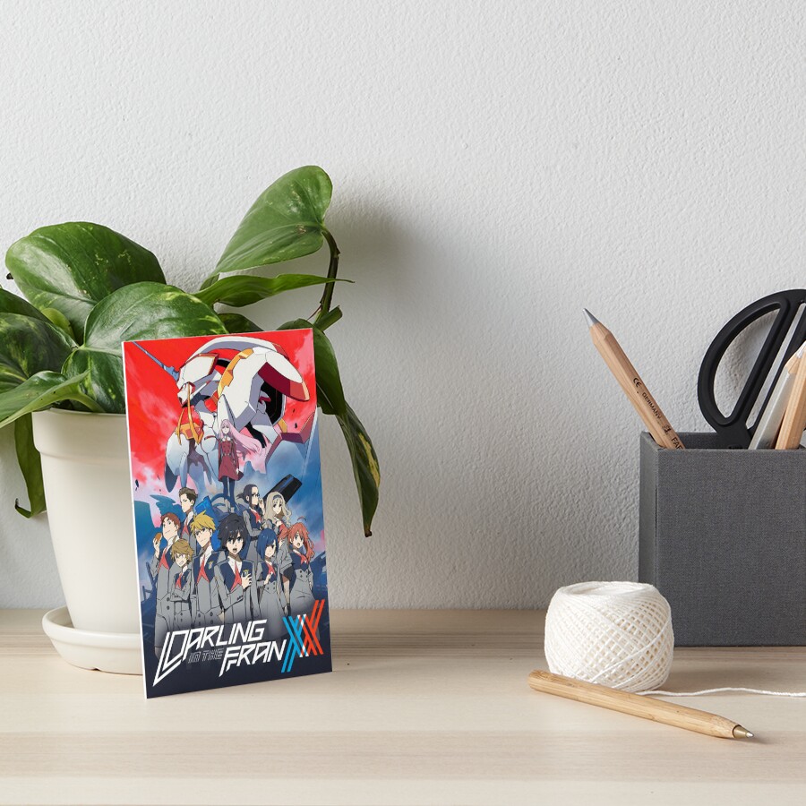 "Darling in the Franxx Anime" Art Board Print for Sale by Anime-nez ...