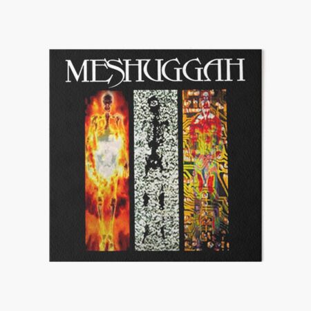 "Meshuggah band artwork - logo" Art Board Print by sbendikjr | Redbubble