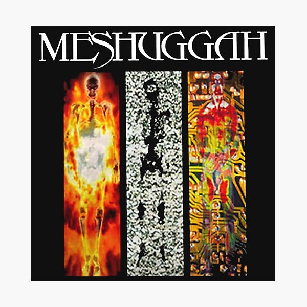 "Meshuggah band artwork - logo" Photographic Print for Sale by ...