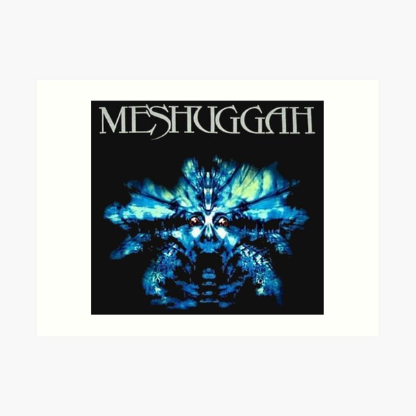 "Meshuggah band artwork - logo" Art Print for Sale by sbendikjr | Redbubble