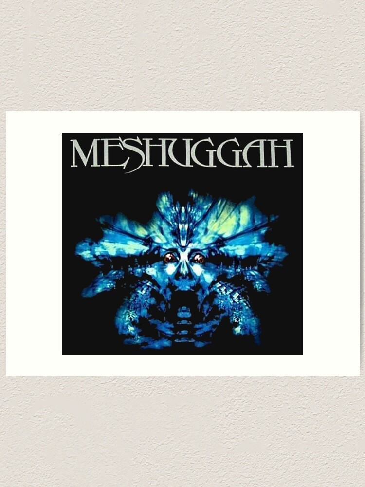 "Meshuggah band artwork - logo" Art Print for Sale by sbendikjr | Redbubble