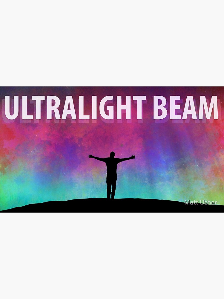 "Ultralight Beam" Poster by matthewusher | Redbubble