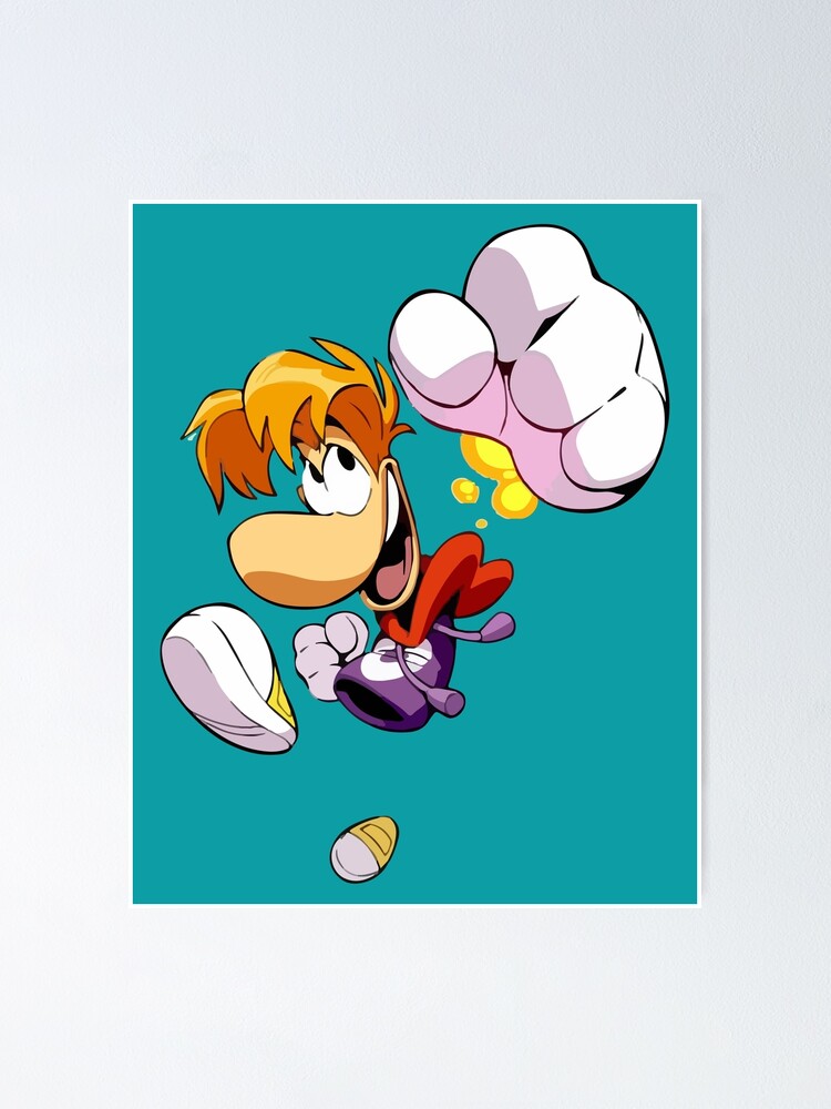 "Rayman Fist" Poster for Sale by Ainofea | Redbubble