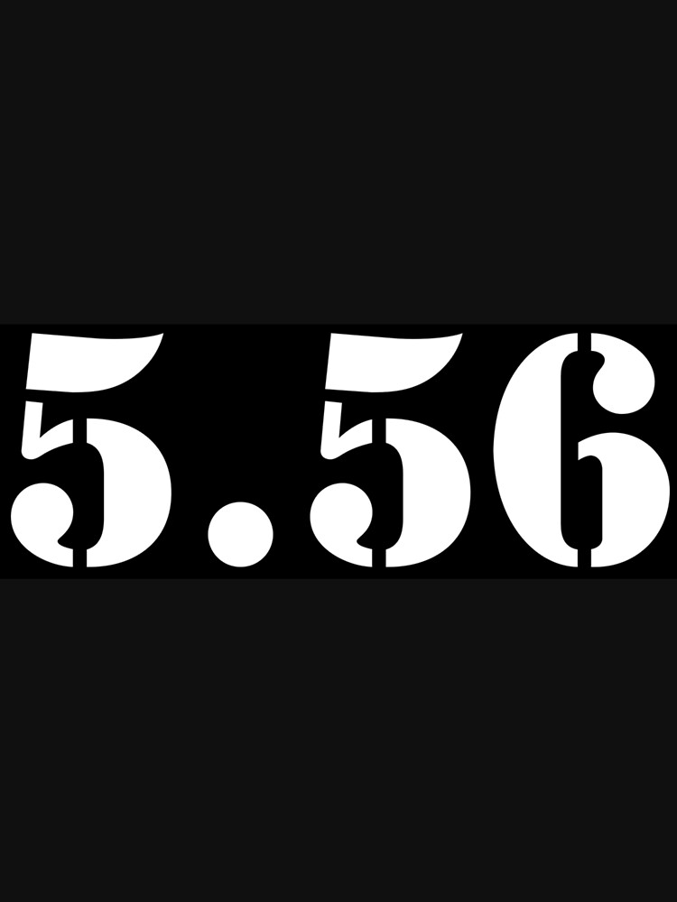 "5 56 Ammo Can Label Ammunition Box Container Sticker" T-shirt by ...