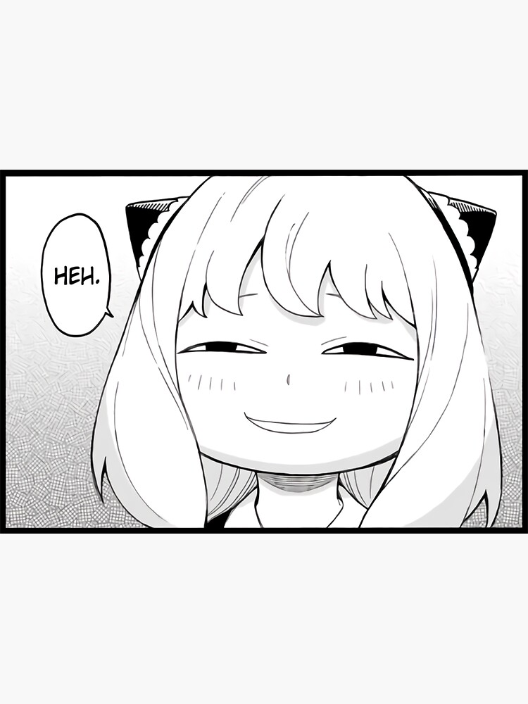 "SpyFamily Anya_Forger Nrb" Sticker for Sale by EdythMurray | Redbubble