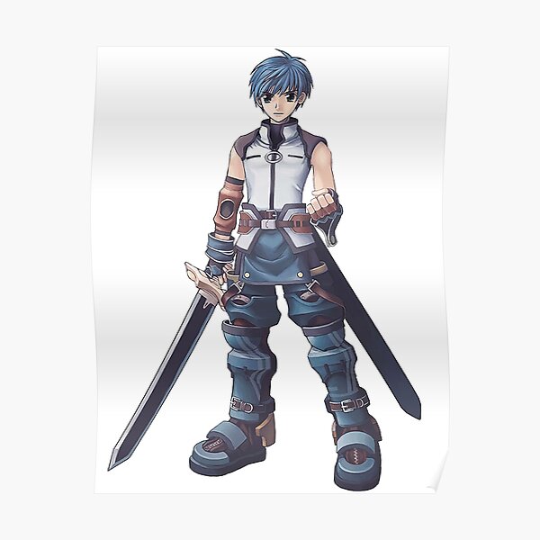 "Fayt Leingod of Star Ocean 3" Poster for Sale by fordstrosin5 | Redbubble
