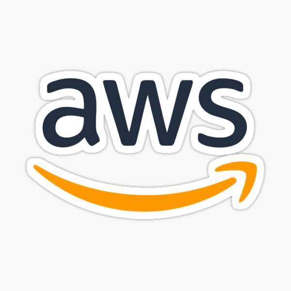 "Aws logo" Sticker for Sale by EmmanuelBobad | Redbubble