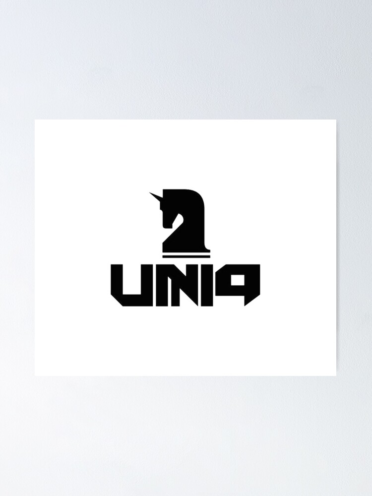 "UNIQ Logo" Poster for Sale by Know-Yourself1 | Redbubble