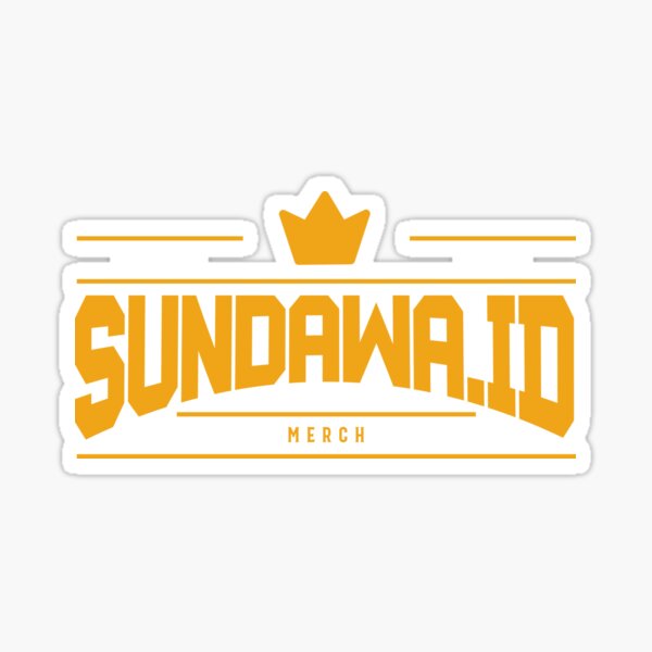 "SUNDAWA CROWN" Sticker for Sale by SUNDAWA | Redbubble
