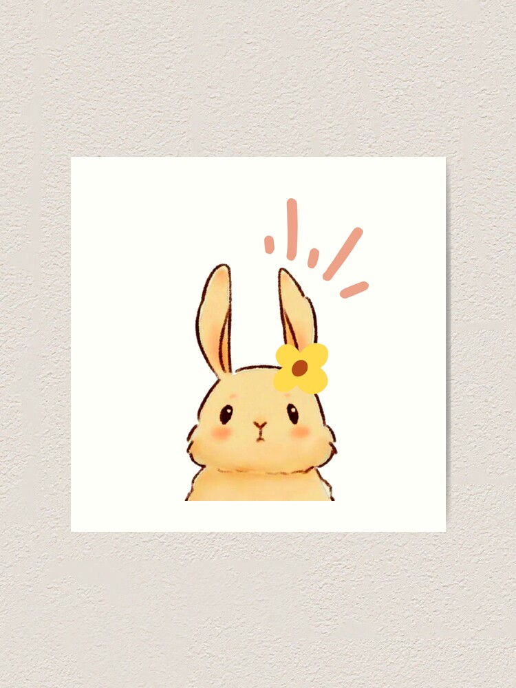 "bad bunny, bad bunny design, cute bunny" Art Print for Sale by ...