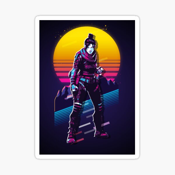 "Apex Legends - Wraith" Sticker for Sale by MnA-Designs | Redbubble