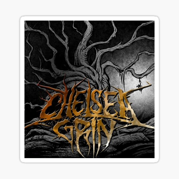 "chelsea grin band" Sticker for Sale by Fivend93 | Redbubble