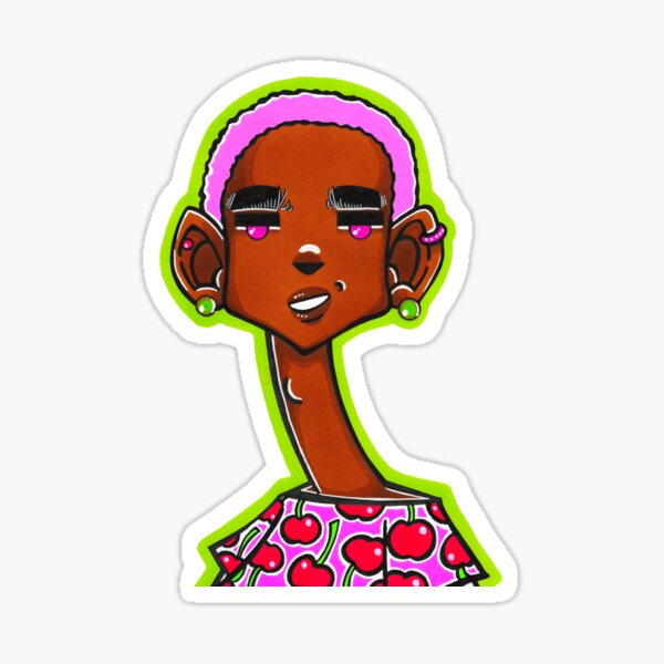 "Baz, 2022-2023 Dolls Collection, FoxArwen, Fantasy Pop" Sticker by ...