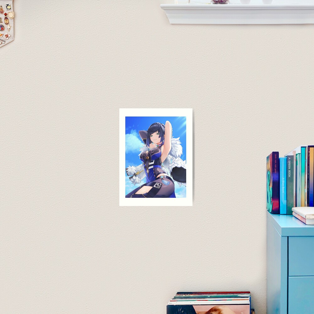 "Yelan Genshin Impact" Art Print for Sale by Seodalmi | Redbubble