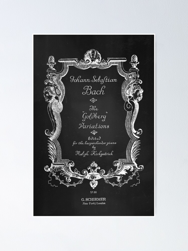 "Bach " Poster for Sale by meteora | Redbubble