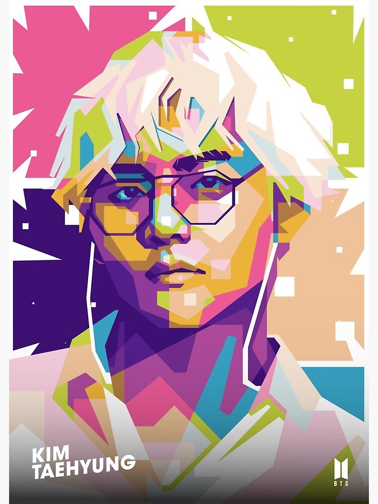 "BTS V" Poster for Sale by loicfloyd222 | Redbubble