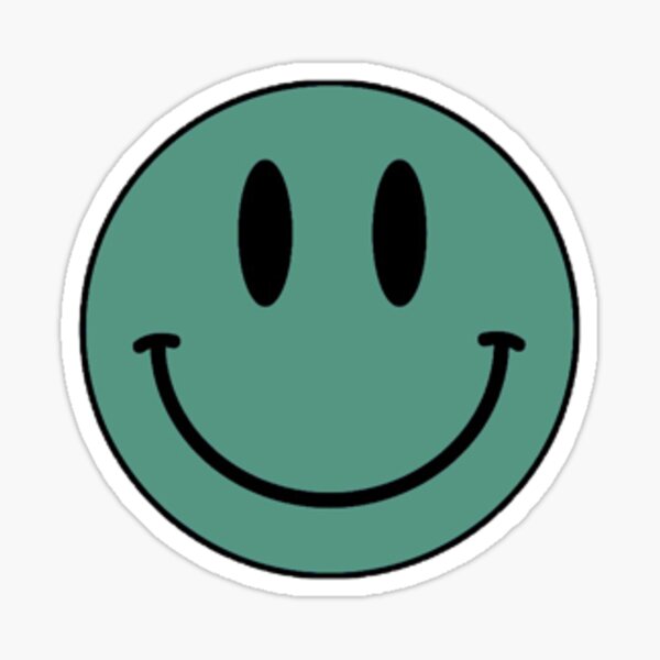 "basil happy face" Sticker for Sale by EMXEdesigns | Redbubble