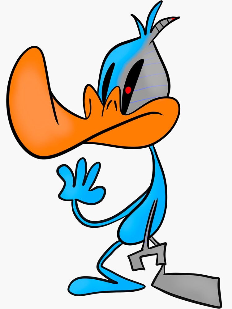 "Robo-Duck" Sticker for Sale by KJManimations | Redbubble