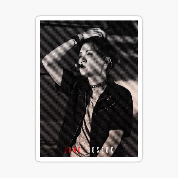 "BTS JHOPE" Sticker by loicfloyd222 | Redbubble