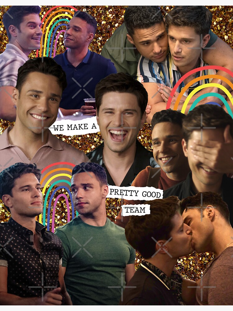 "Tarlos Pride Collage" Sticker for Sale by katmxc | Redbubble