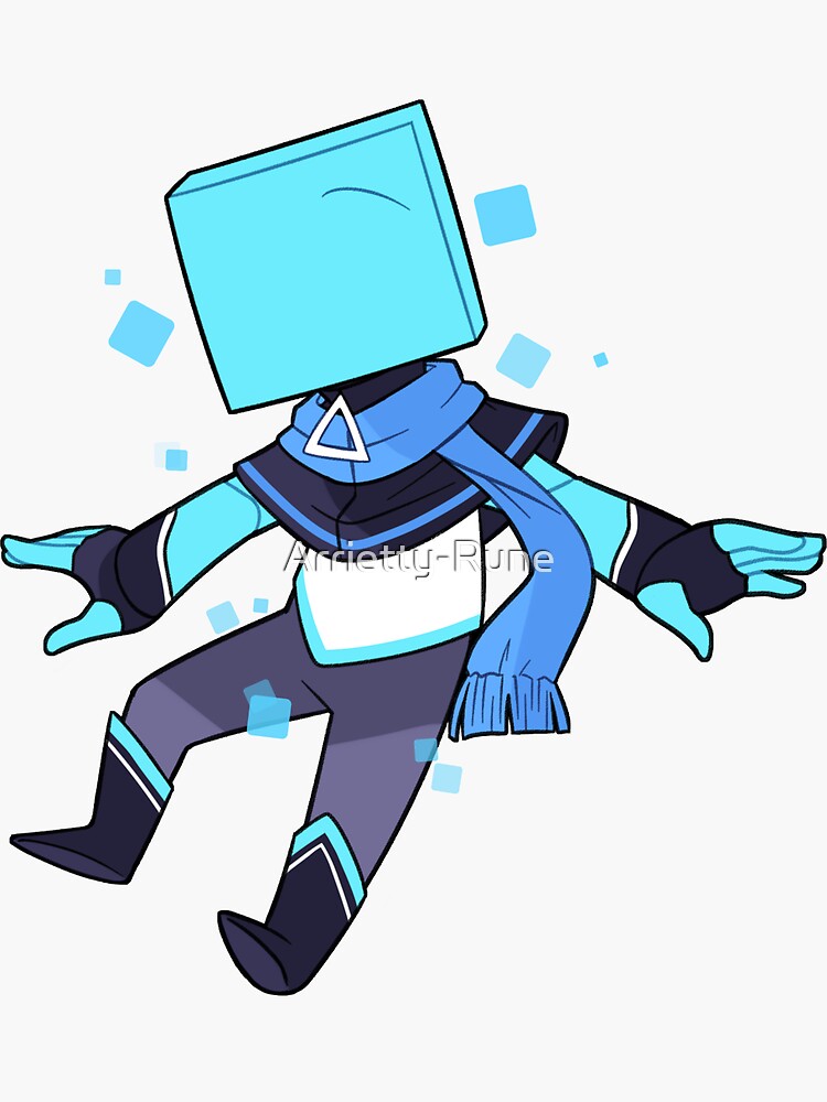 "JSAB Cyan" Sticker by Arrietty-Rune | Redbubble