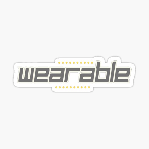 "Wearable design" Sticker for Sale by Xodin | Redbubble