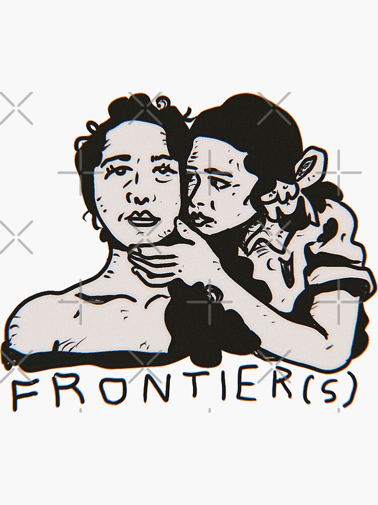 "Frontier(s)" Sticker for Sale by MattisMatt83 | Redbubble