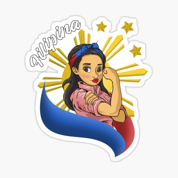 "Philippines Pinay Filipina Pride Proud Strong Flag I Gift Idea ...