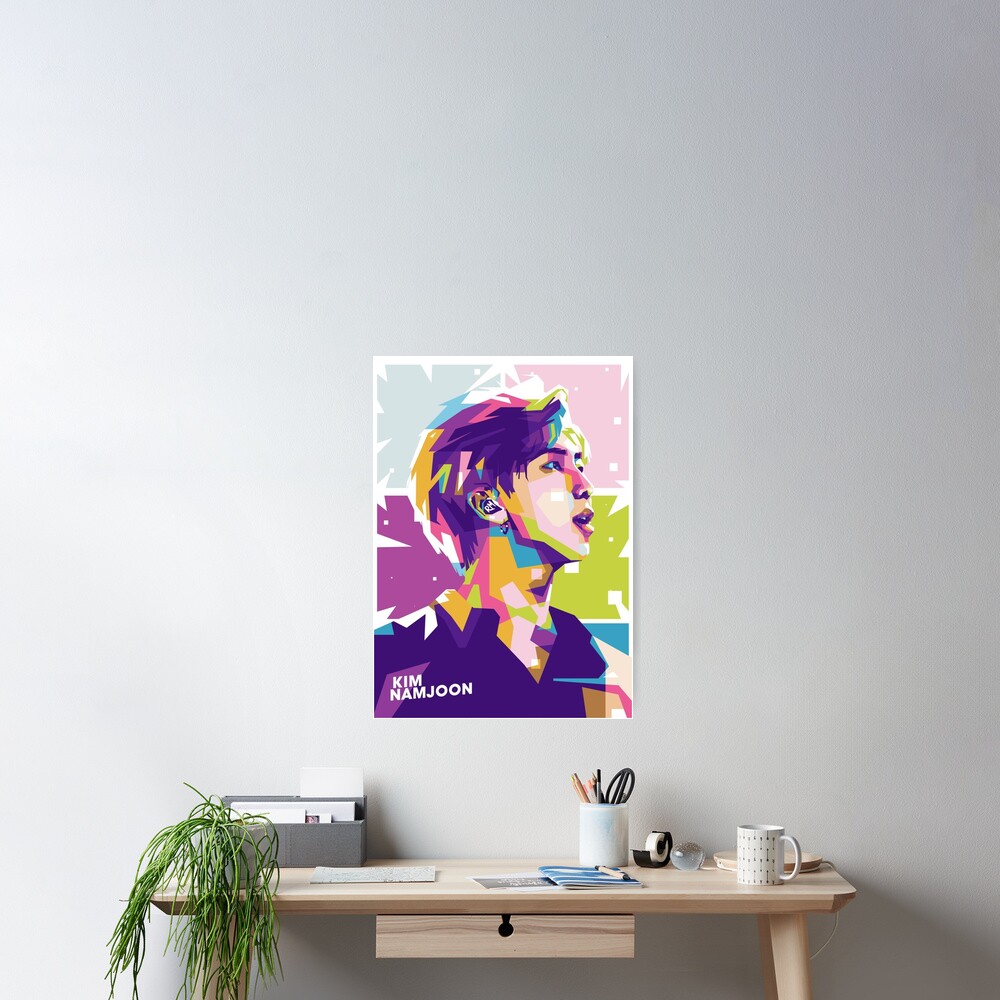 "BTS RM " Poster for Sale by loicfloyd222 | Redbubble