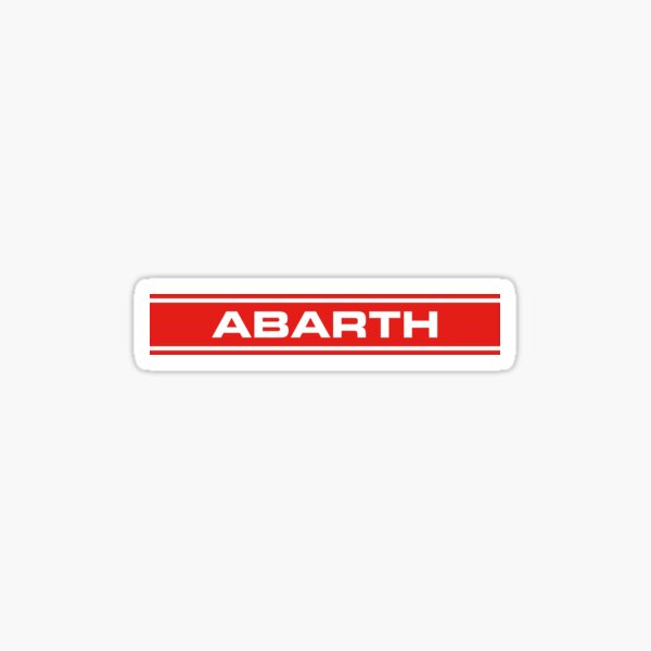 Abarth Stickers | Redbubble
