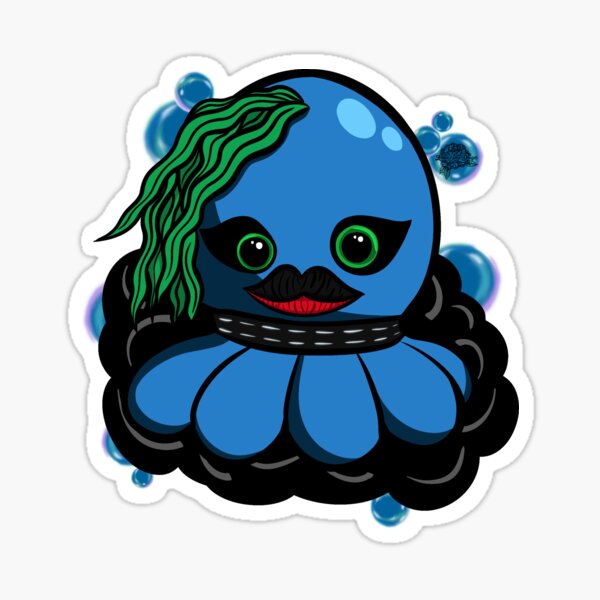 "Eva the E-Girl" Sticker for Sale by LemonRoseDesign | Redbubble