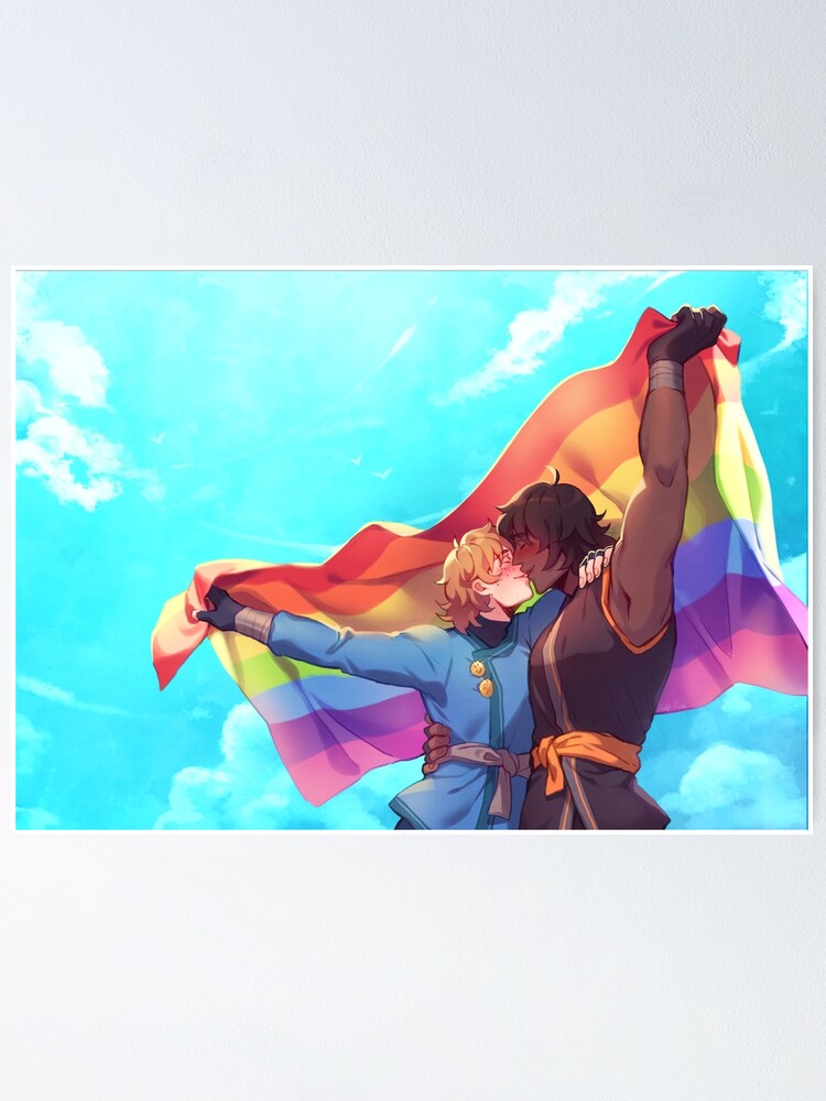 "Under the rainbow" Poster for Sale by neko-rina | Redbubble