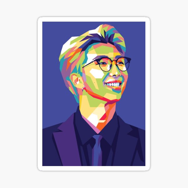 "Namjoon BTS " Sticker by loicfloyd222 | Redbubble