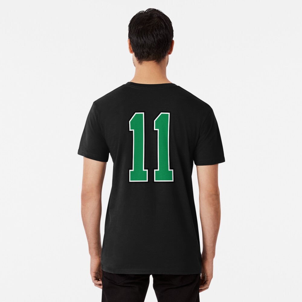 "11 number, green lucky sports eleven" Sticker for Sale by ArtIsParty ...