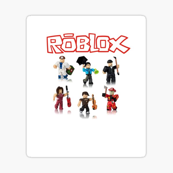 "Roblox Characters" Sticker by LObo22 | Redbubble