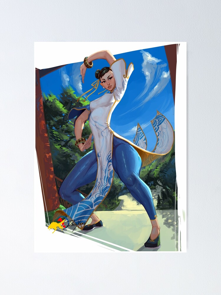 "Chun-Li" Poster for Sale by DashXero | Redbubble
