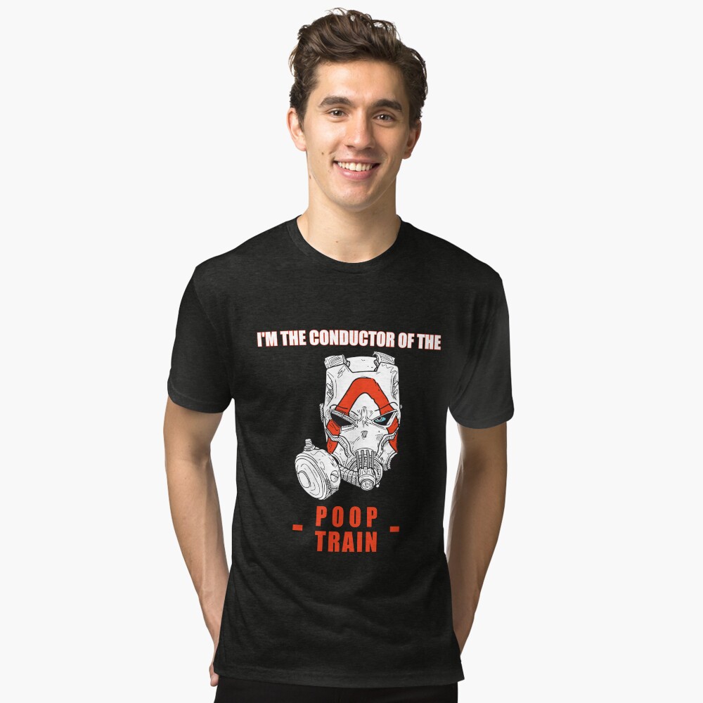 "I'M THE CONDUCTOR OF THE POOP TRAIN KRIEG" Essential T-Shirt for Sale ...